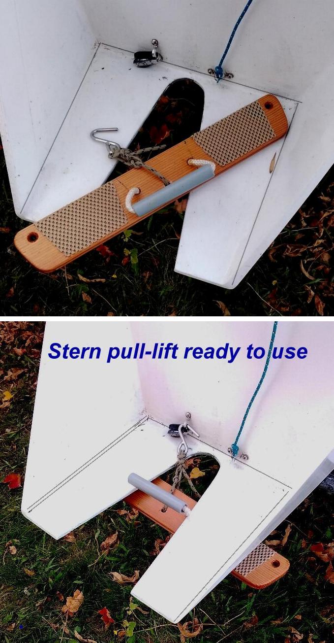 Beaching a small camp cruiser